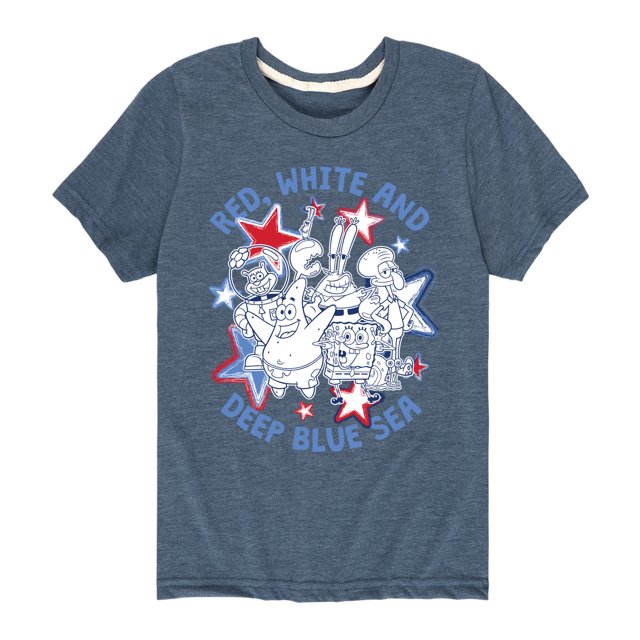 SpongeBob SquarePants - Red, White and Deep Blue Sea - Toddler And ...