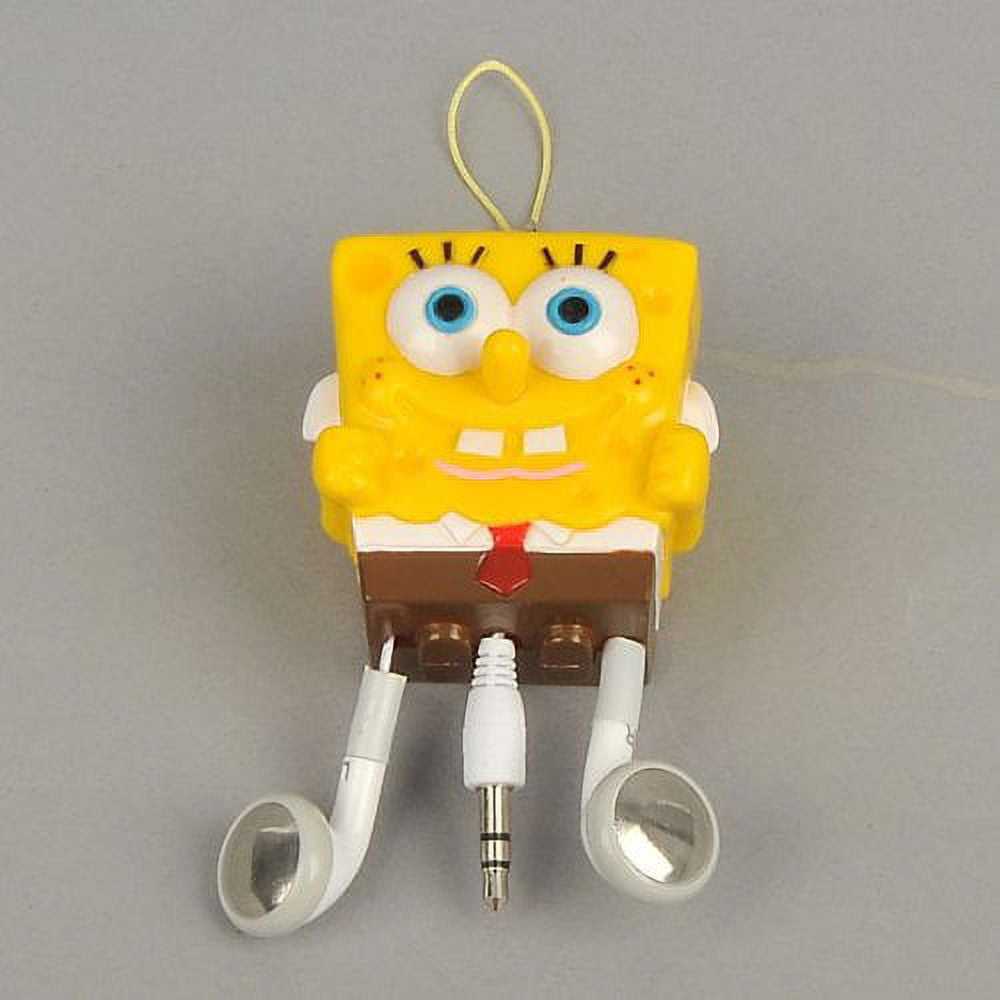 SpongeBob SquarePants Retractable Mp3 Earphone - Walmart.com