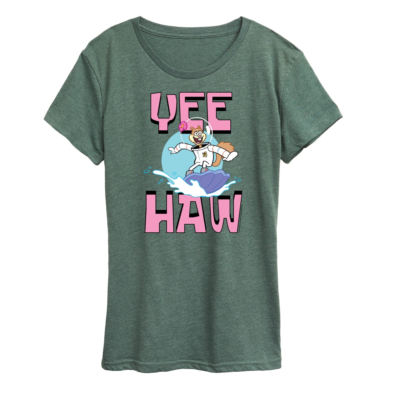 SpongeBob SquarePants - Sandy Cheeks - Women's Short Sleeve Graphic T ...