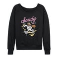 SpongeBob SquarePants - Sandy Squirrel Run - Women's French Terry Long ...
