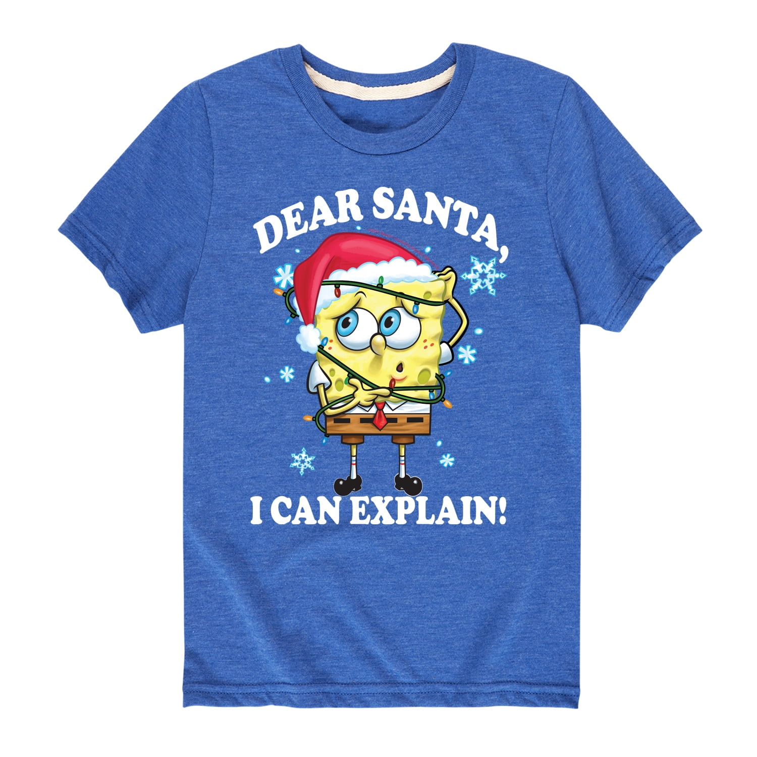 SpongeBob SquarePants - Santa I Can Explain - Toddler And Youth Short ...