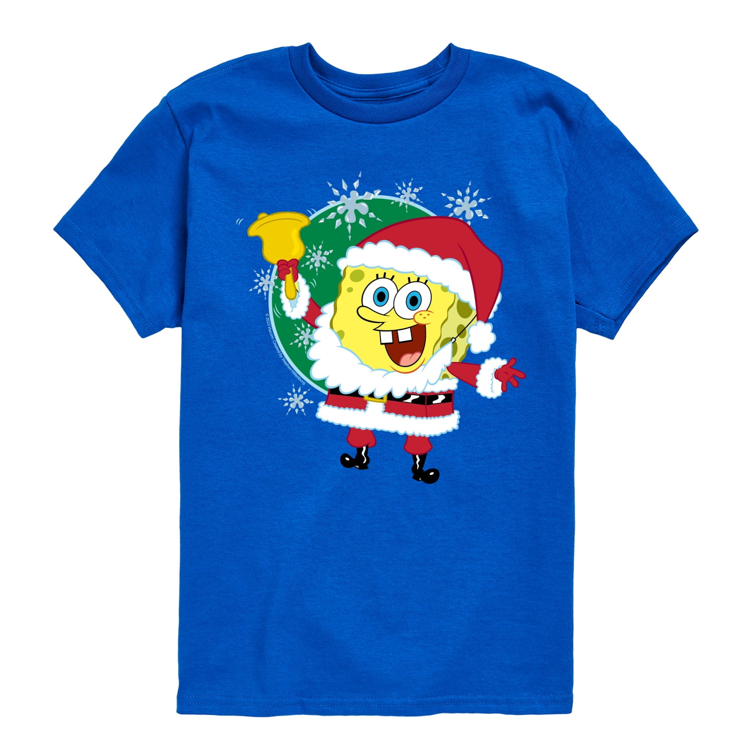 SpongeBob SquarePants - Santa Spongebob - Toddler & Youth Short Sleeve ...