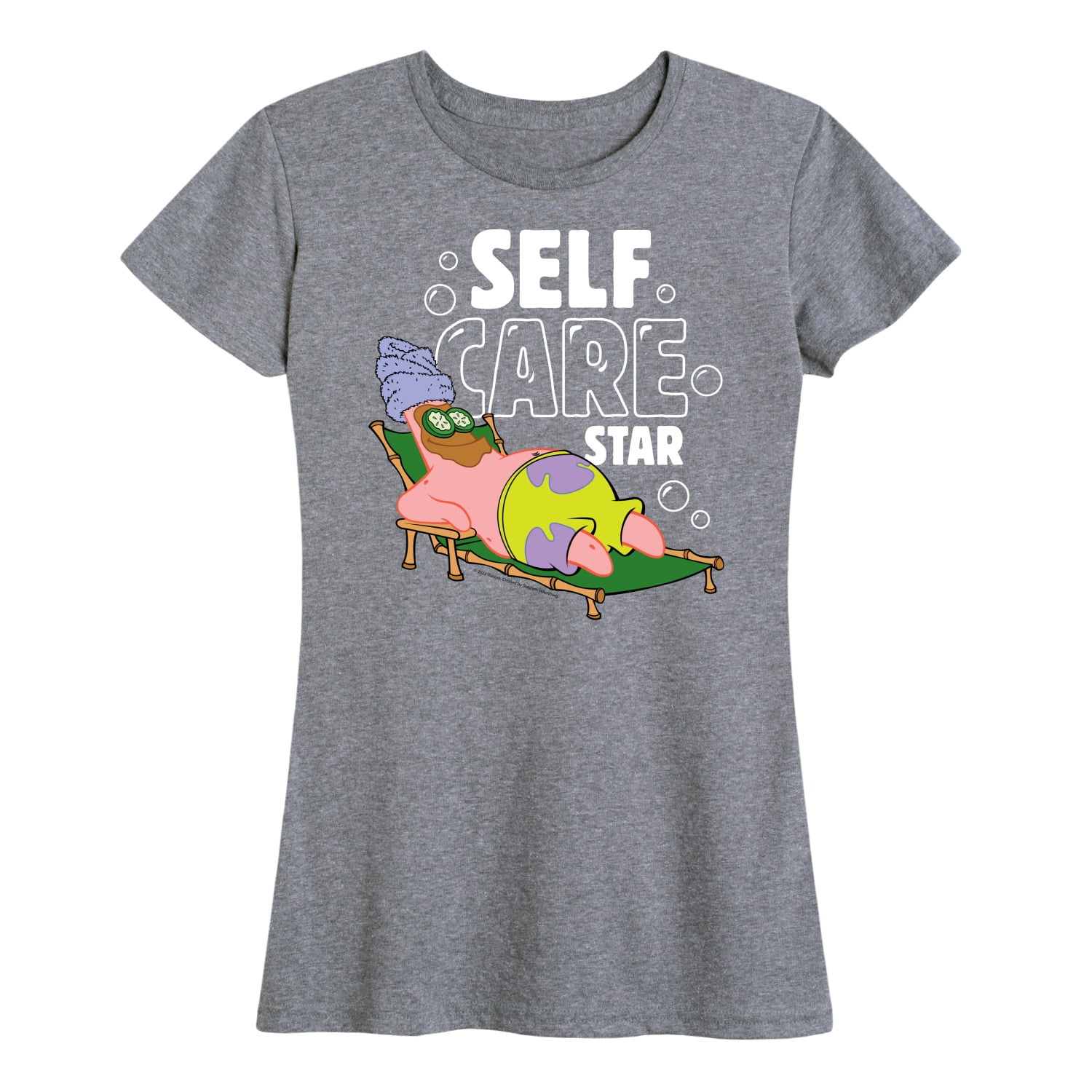 SpongeBob SquarePants - Self Care Patrick Star - Women's Short Sleeve ...