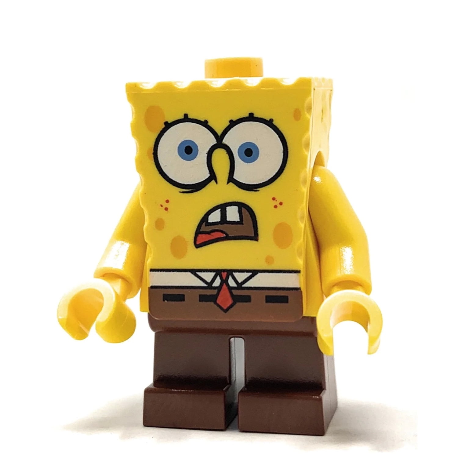 SpongeBob SquarePants (Shocked) - LEGO SpongeBob Minifigure (2007 ...