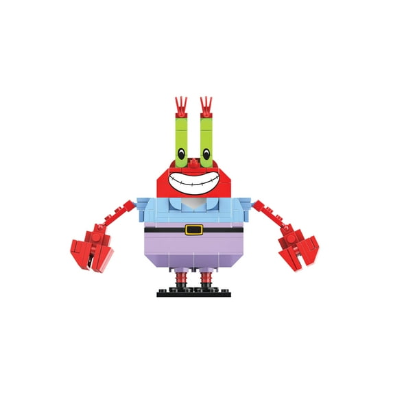 SpongeBob SquarePants Snap Switch Mr. Krabs Block Figure - Walmart.com
