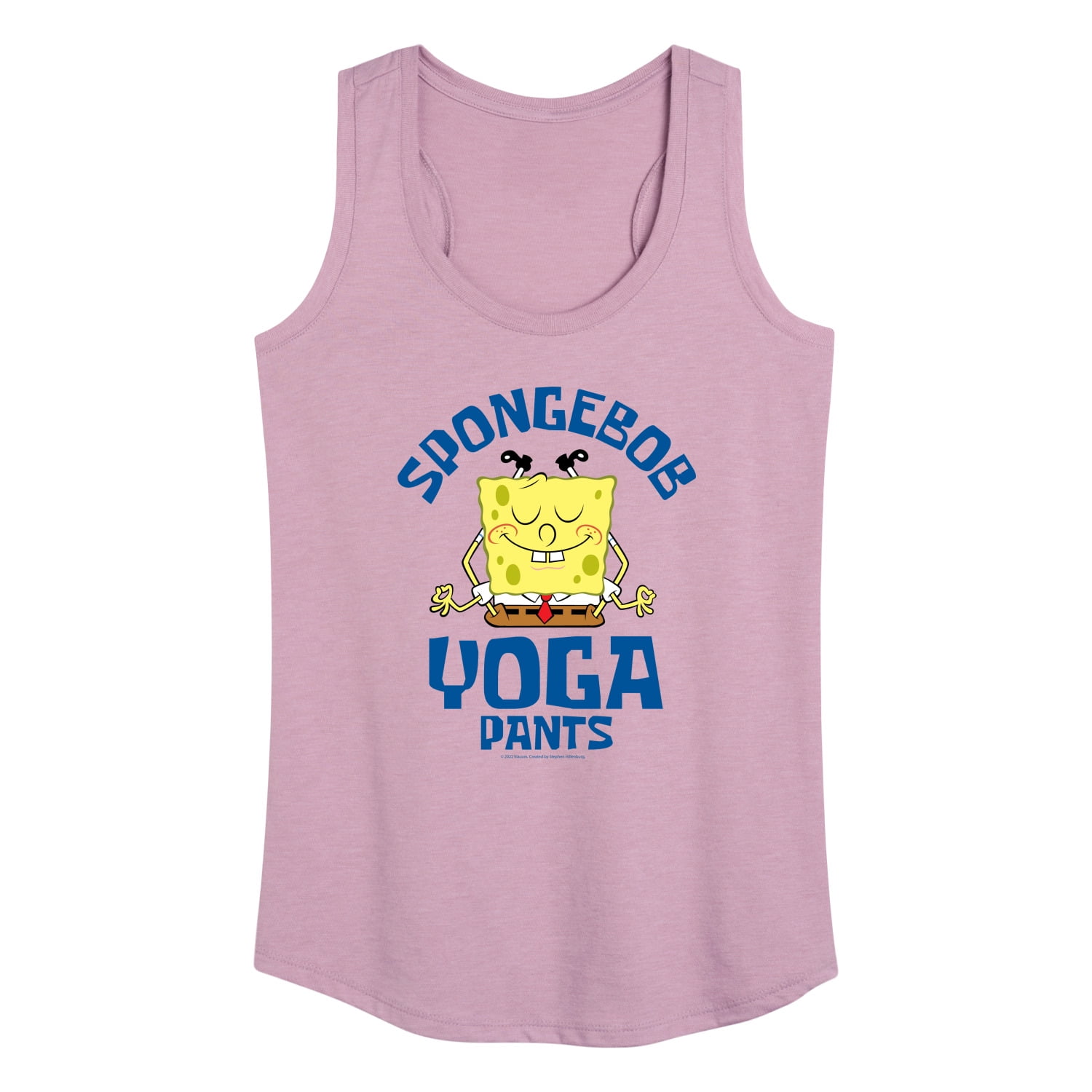 SpongeBob SquarePants - Sponge Yoga Pants - Women's Racerback Tank Top ...