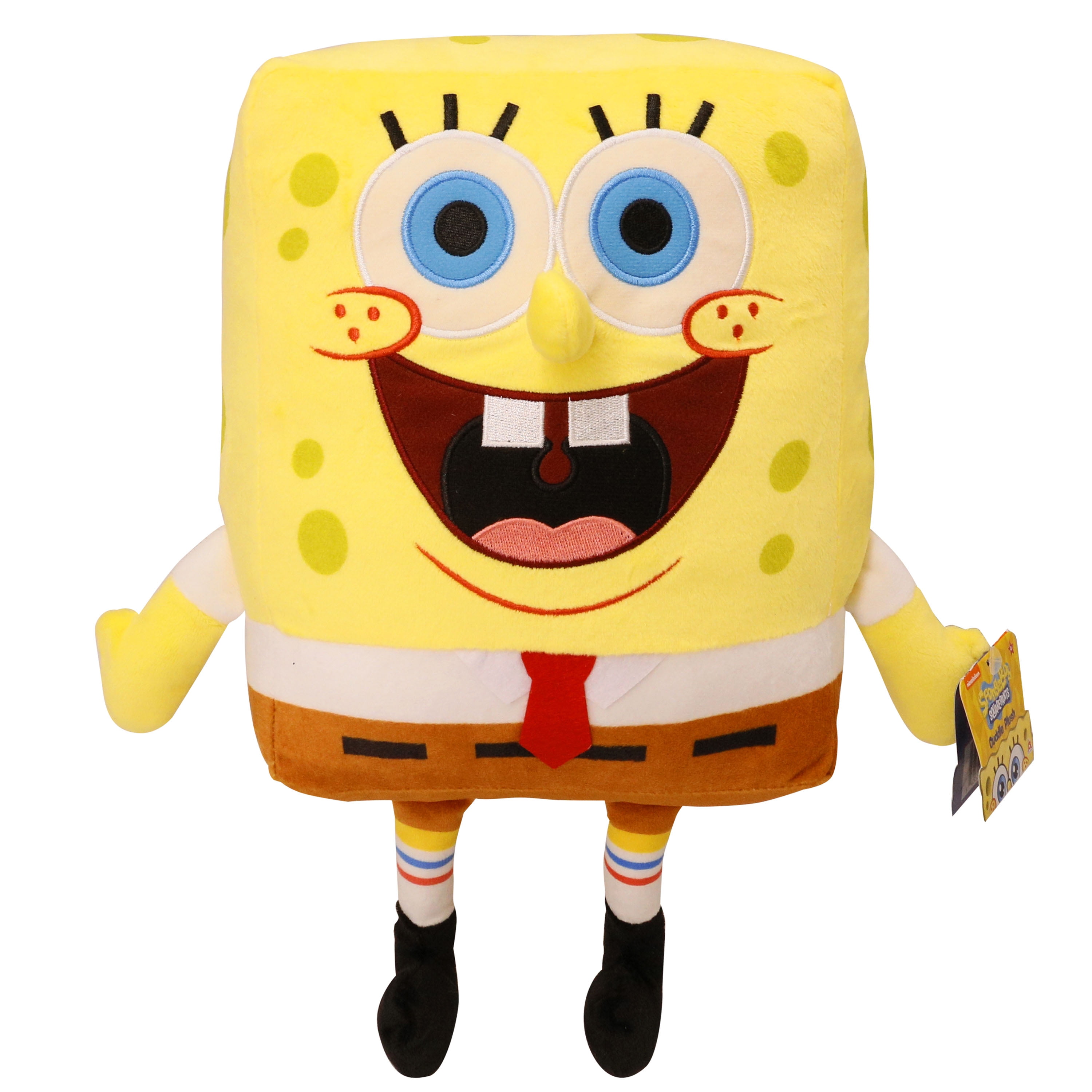 SpongeBob SquarePants - SpongeBob Cuddle Plush - Walmart.com