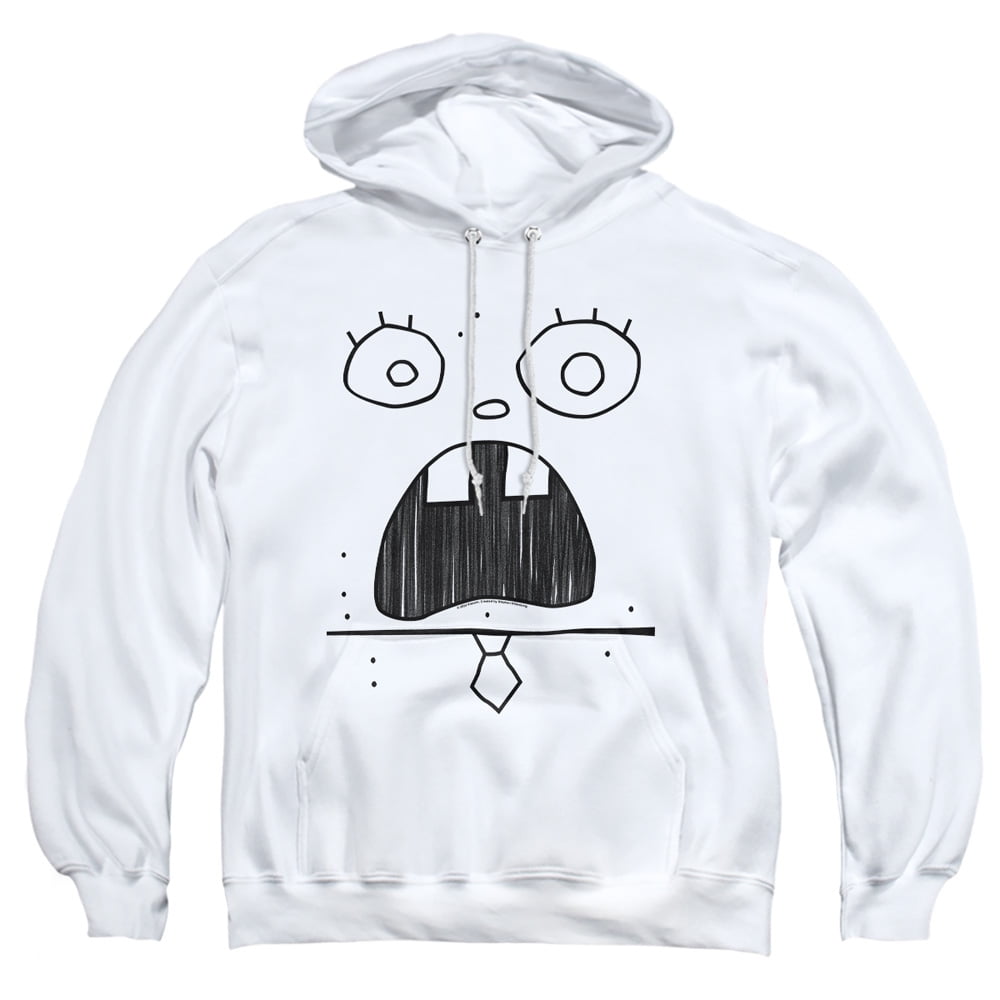 SpongeBob SquarePants SpongeBob Doogle Face Adult Pull-Over Hoodie ...