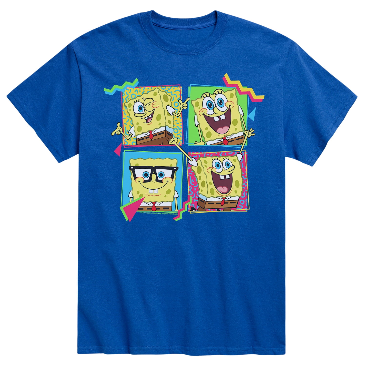 SpongeBob SquarePants - SpongeBob Emotions - Men's Short Sleeve Graphic ...