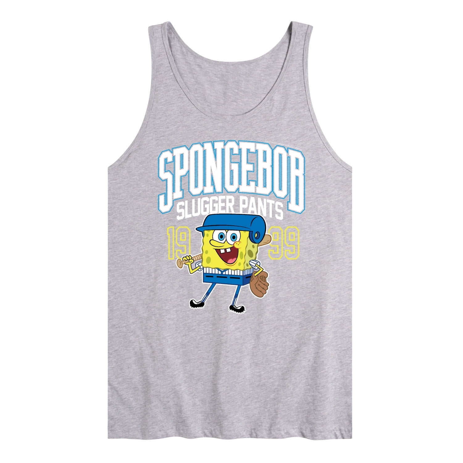 SpongeBob SquarePants - SpongeBob Slugger Pants - Men's Jersey Tank Top ...