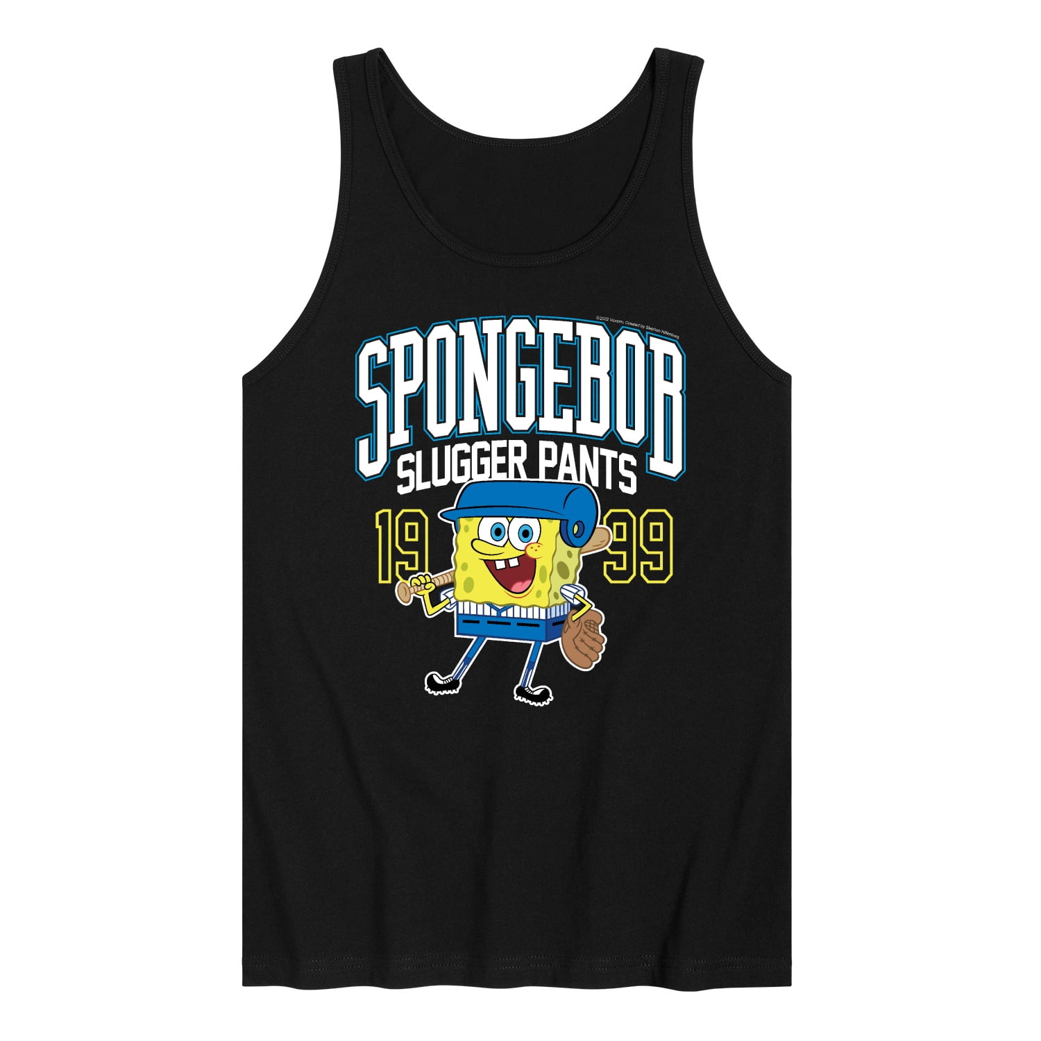 SpongeBob SquarePants - SpongeBob Slugger Pants - Men's Jersey Tank Top ...