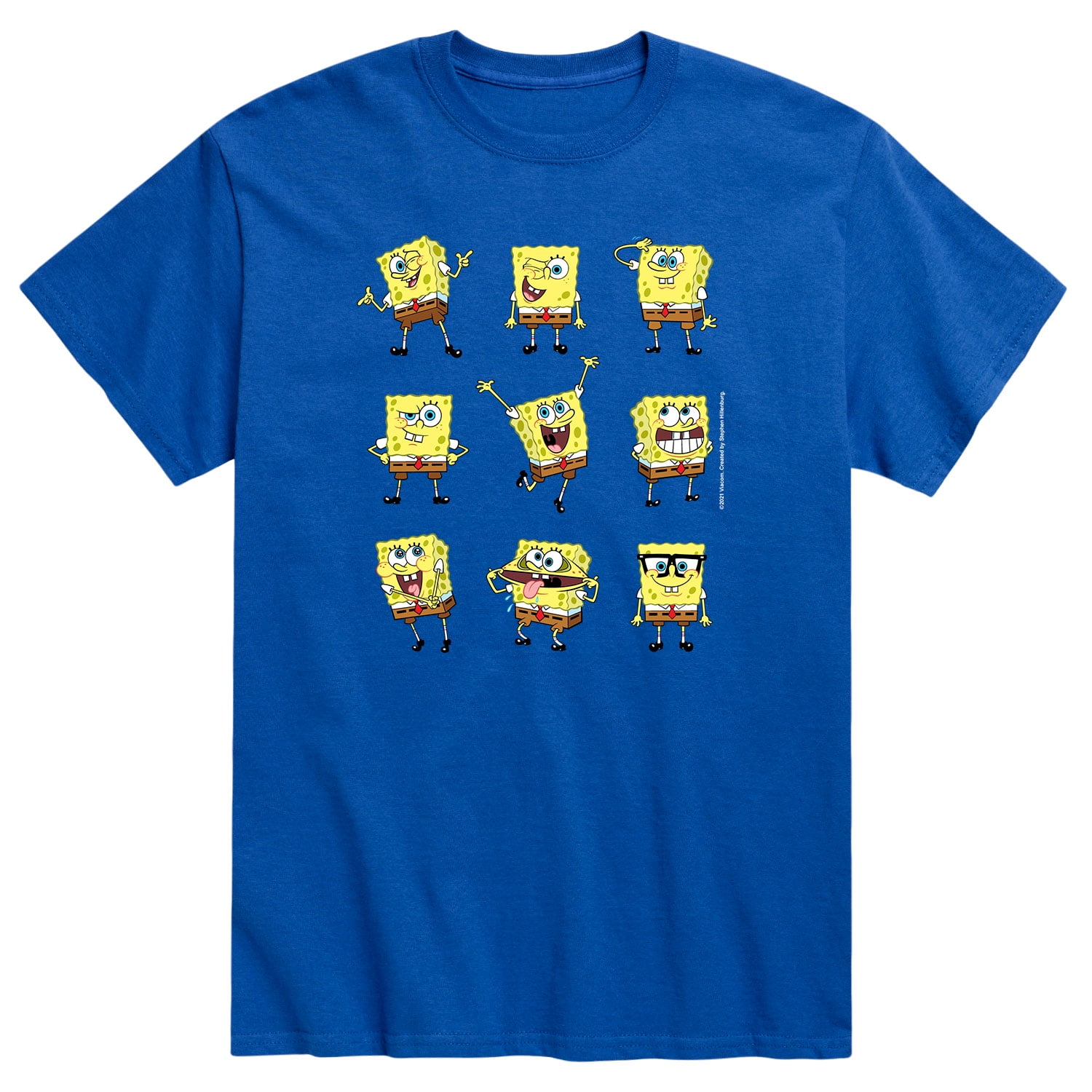 SpongeBob SquarePants - SpongeBob SquarePants - Grid - Men's Short ...