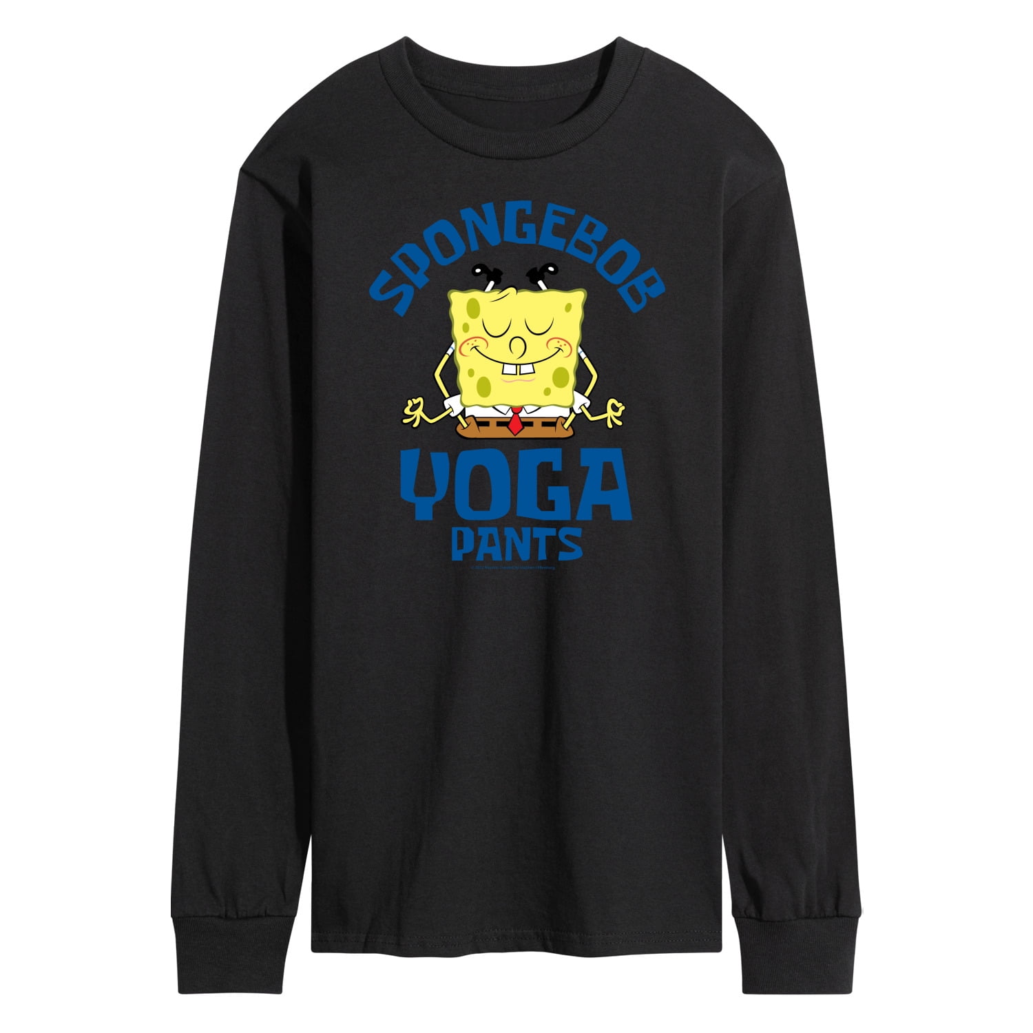 SpongeBob SquarePants - SpongeBob Yoga Pants - Men's Long Sleeve T ...