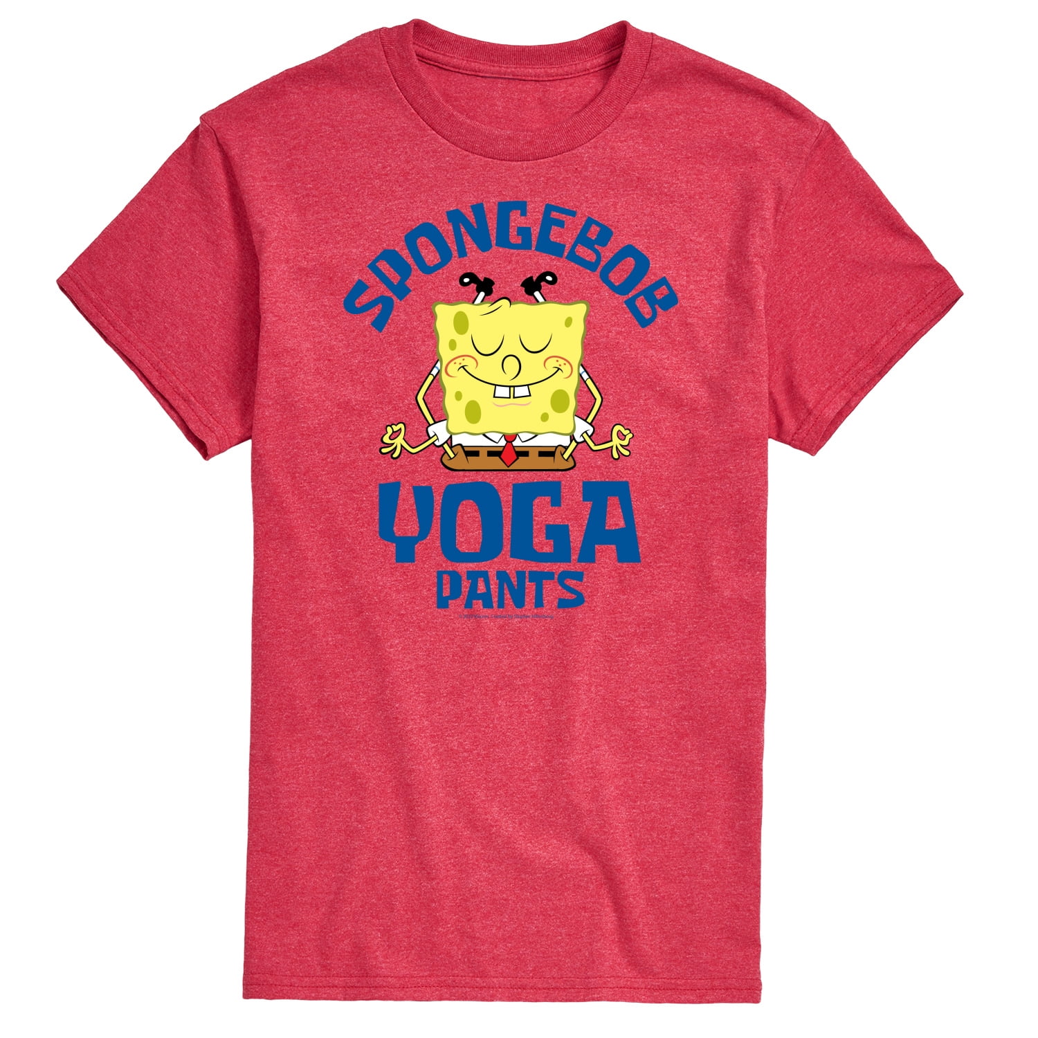SpongeBob SquarePants - SpongeBob Yoga Pants - Men's Short Sleeve ...