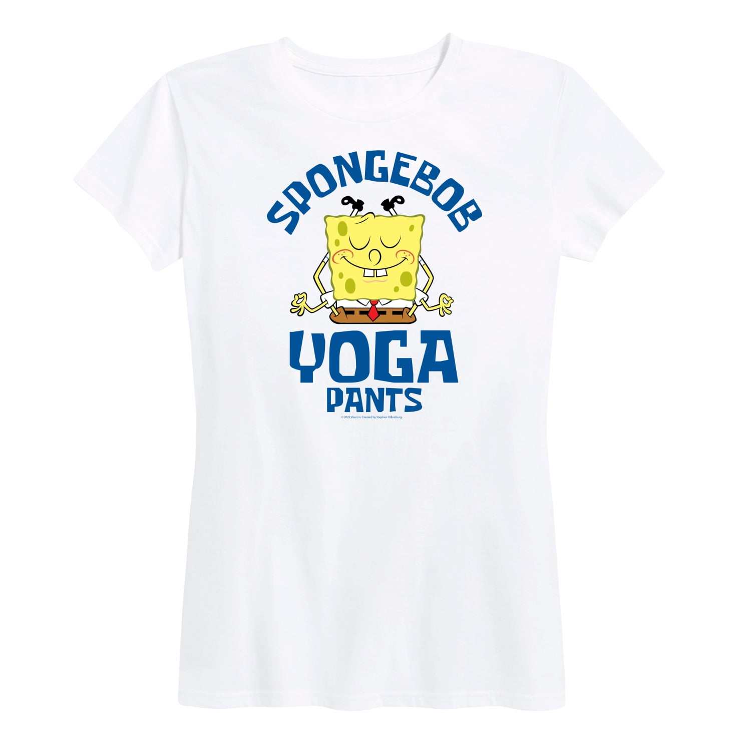 SpongeBob SquarePants - SpongeBob Yoga Pants - Women's Short Sleeve ...