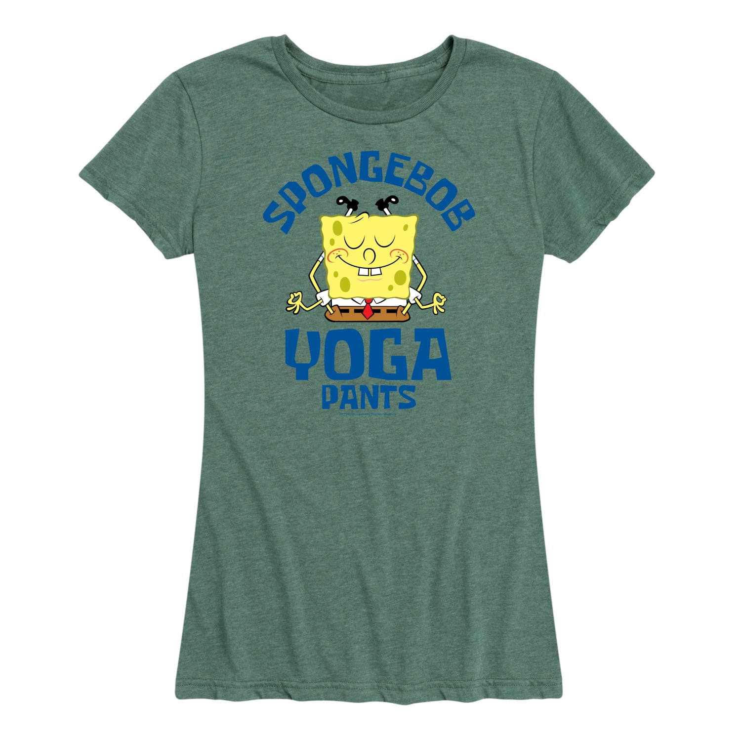 SpongeBob SquarePants - SpongeBob Yoga Pants - Women's Short Sleeve ...