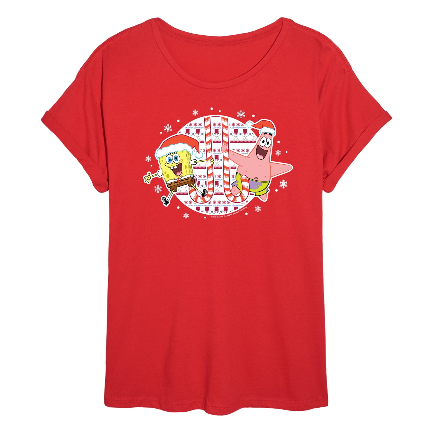 SpongeBob SquarePants - Spongebob Patrick Candy Canes - Juniors Ideal ...