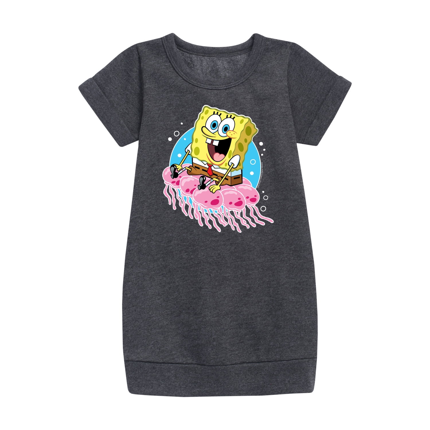 SpongeBob SquarePants - Spongebob and Jellyfish - Toddler & Youth Girls ...