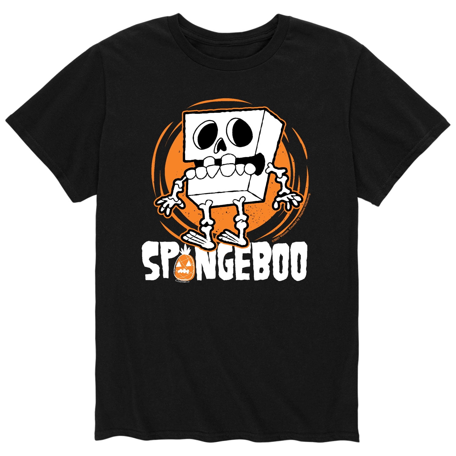 SpongeBob SquarePants - Spongeboo - Men's Short Sleeve Graphic T-Shirt ...