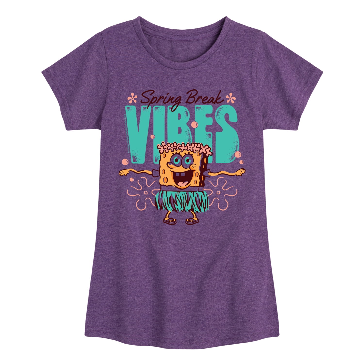 SpongeBob SquarePants - Spring Break Vibes - Toddler & Youth Girls ...