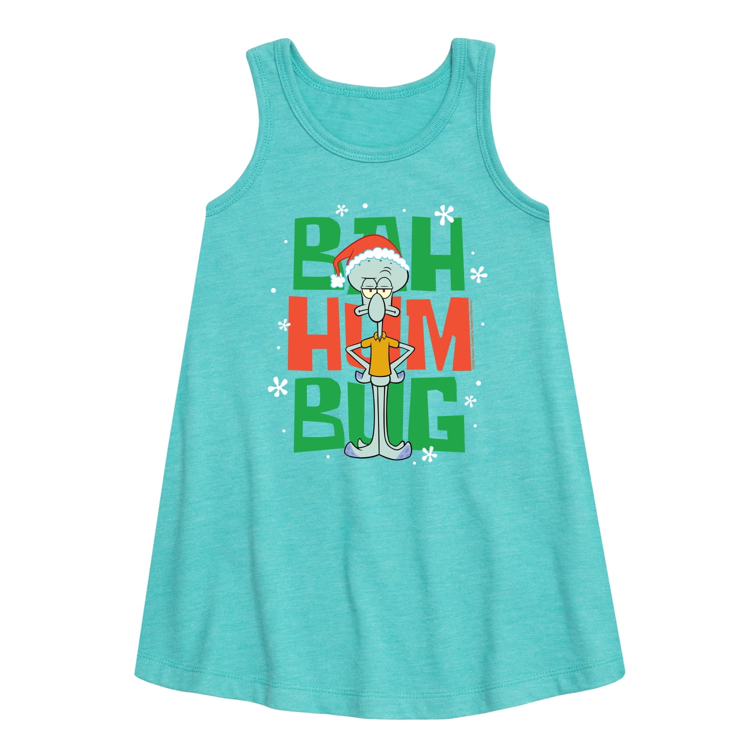 SpongeBob SquarePants - Squidward Bah Humbug - Toddler and Youth Girls ...