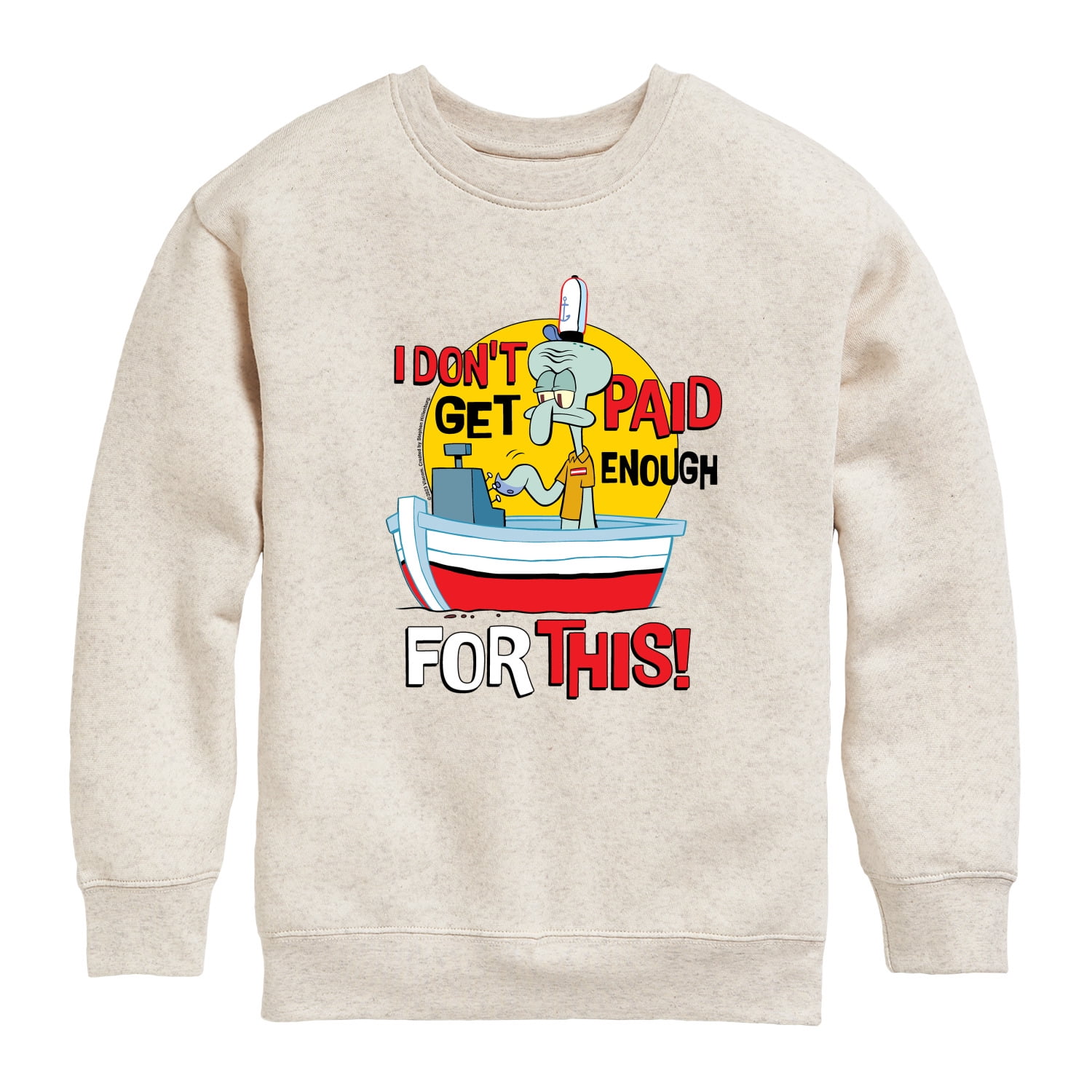 SpongeBob SquarePants - Squidward I Dont Get Paid Enough - Toddler ...