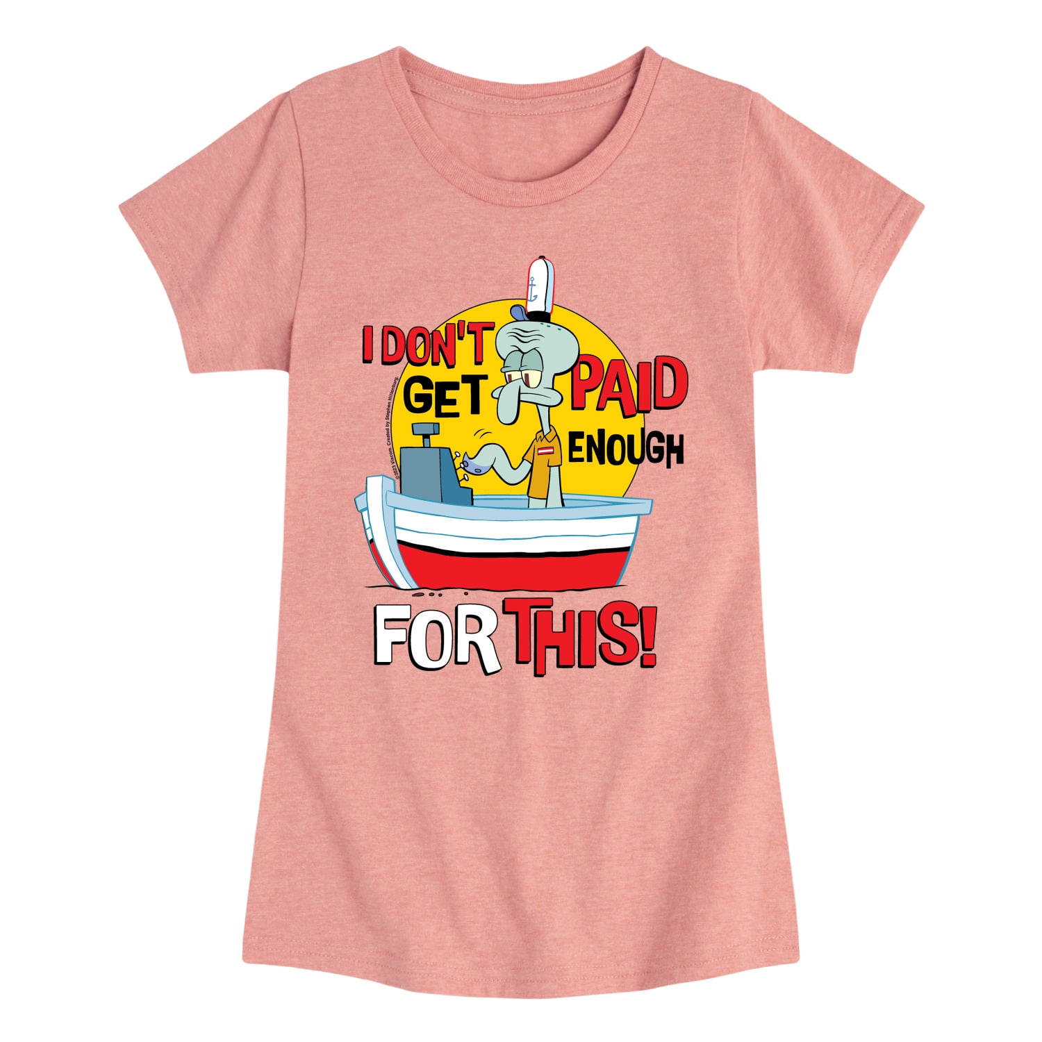 SpongeBob SquarePants - Squidward I Dont Get Paid Enough - Toddler ...