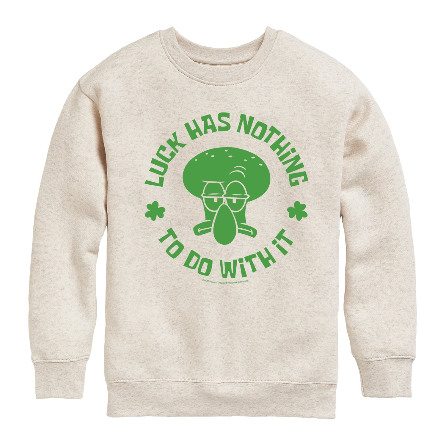 SpongeBob SquarePants - Squidward Luck - Toddler And Youth Crewneck ...