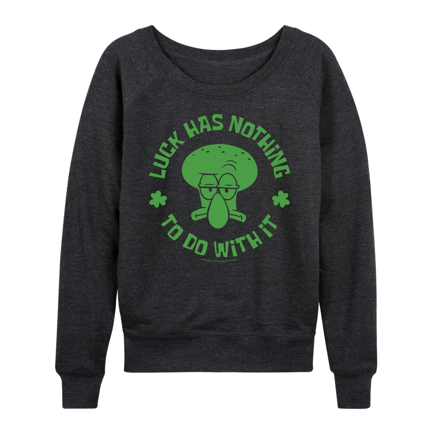 SpongeBob SquarePants - Squidward Luck - Women's Lightweight French ...
