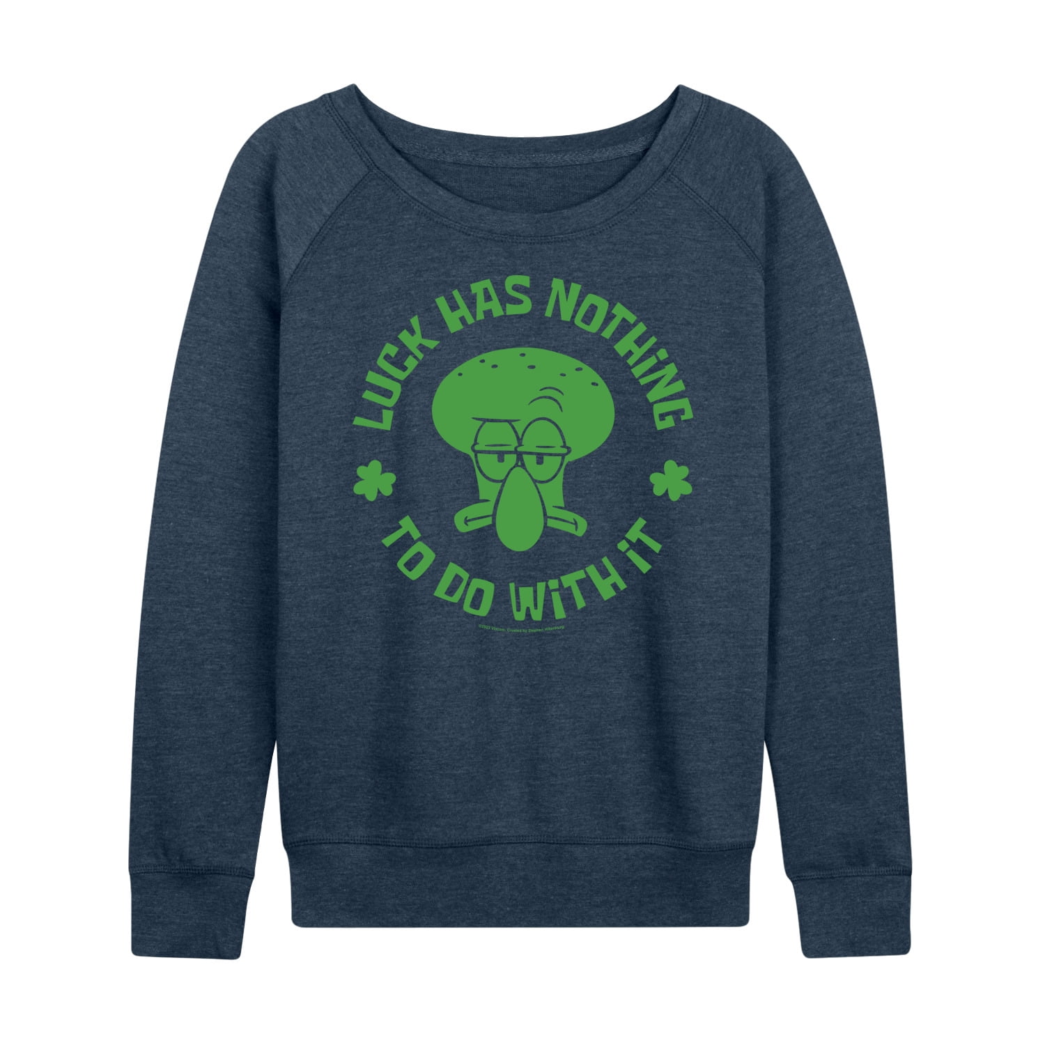 SpongeBob SquarePants - Squidward Luck - Women's Lightweight French ...