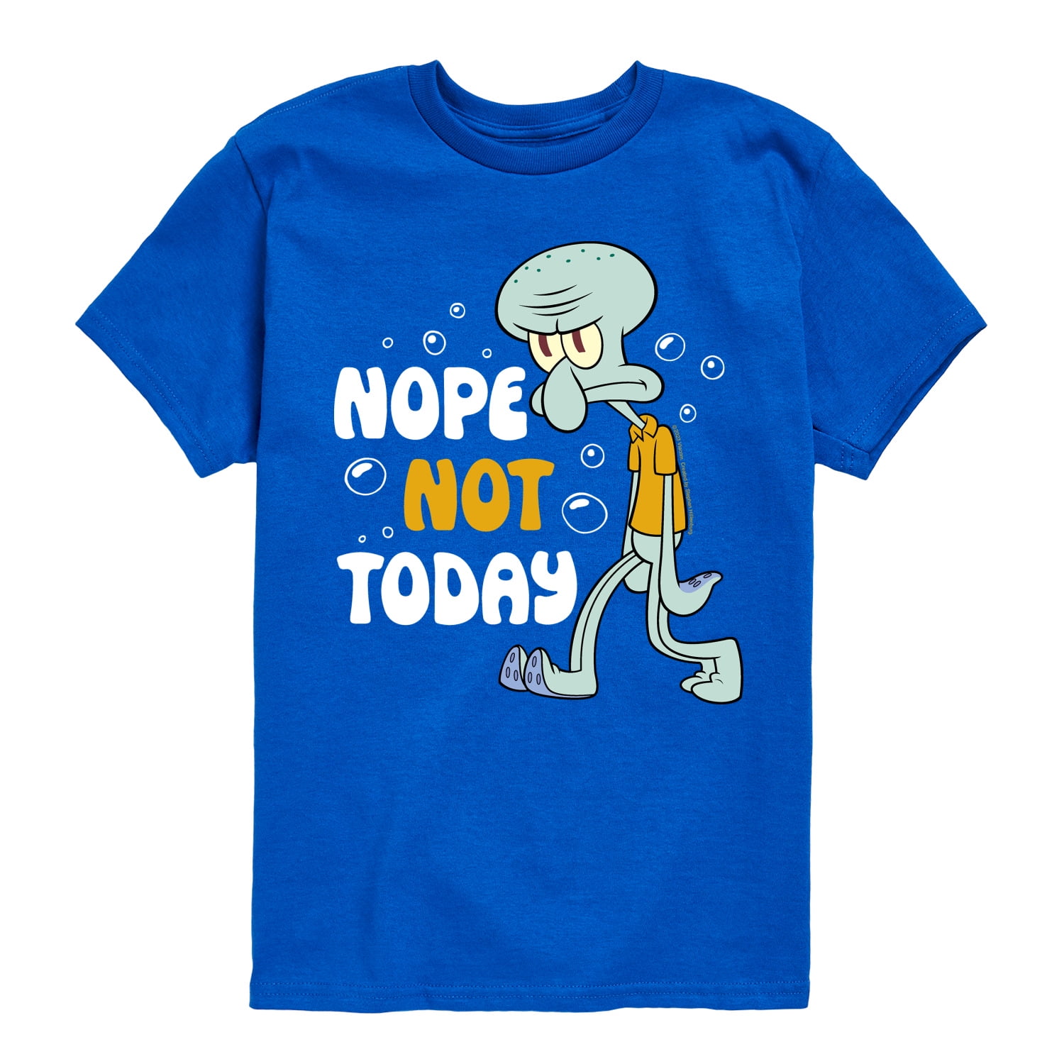 SpongeBob SquarePants - Squidward Nope Not Today - Toddler & Youth ...