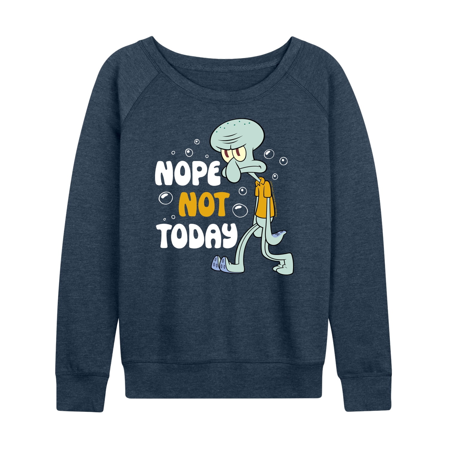SpongeBob SquarePants - Squidward Nope Not Today - Women's Lightweight ...