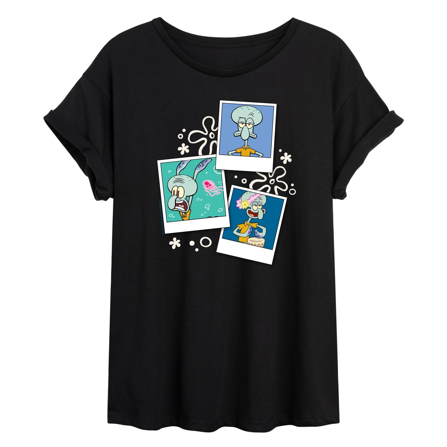 SpongeBob SquarePants - Squidward Photos - Juniors Ideal Flowy Muscle T ...
