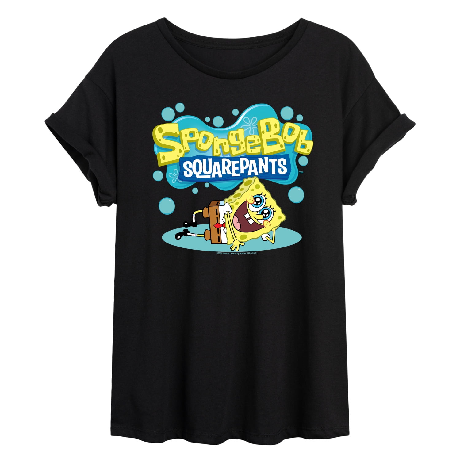 SpongeBob SquarePants - Stretch Pose - Women's Oversized T-Shirt ...