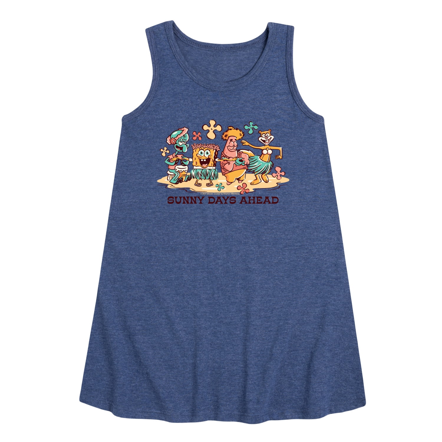 SpongeBob SquarePants - Sunny Days Ahead - Toddler & Youth Girls A-line ...
