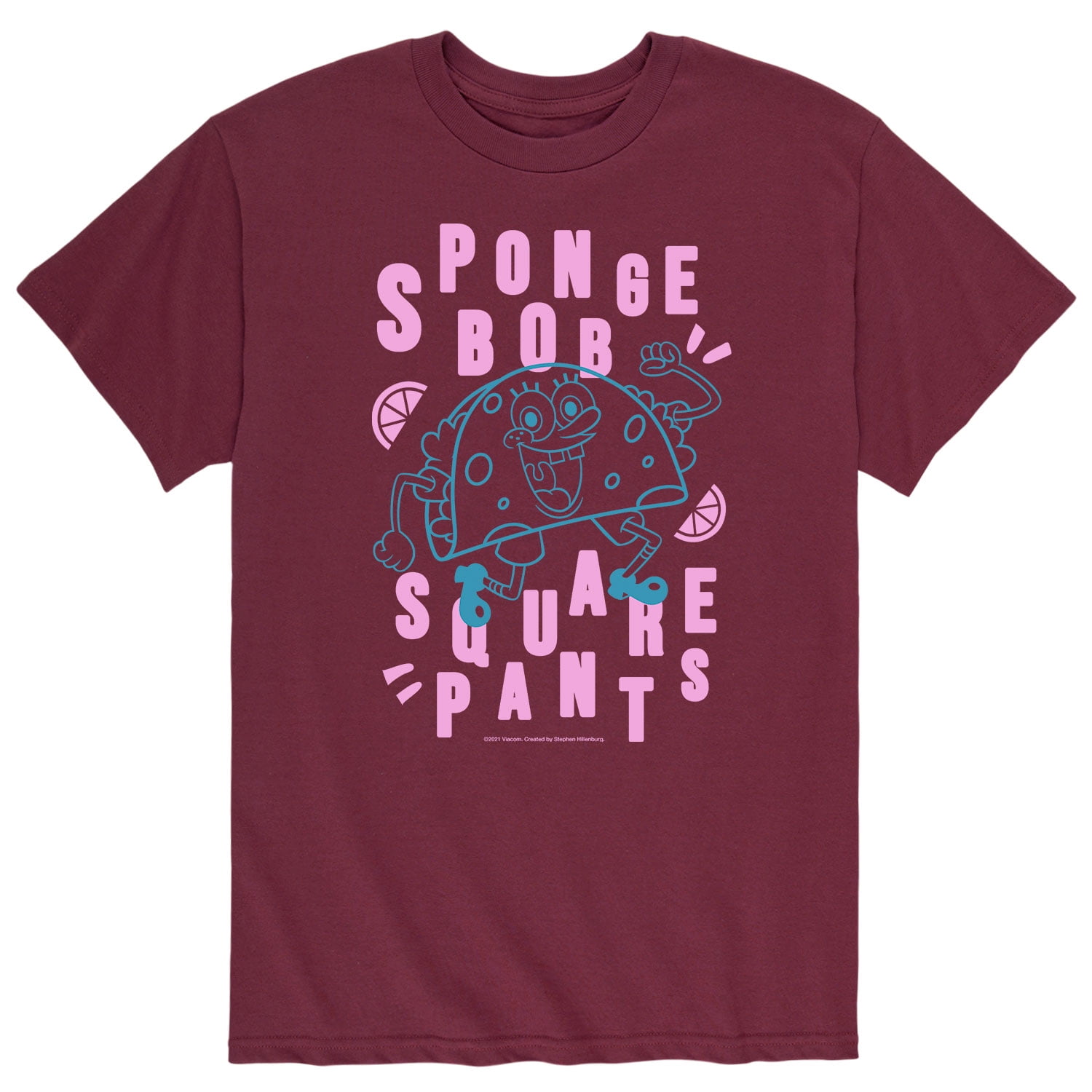 SpongeBob SquarePants - Taco SpongeBob - Men's Short Sleeve Graphic T ...