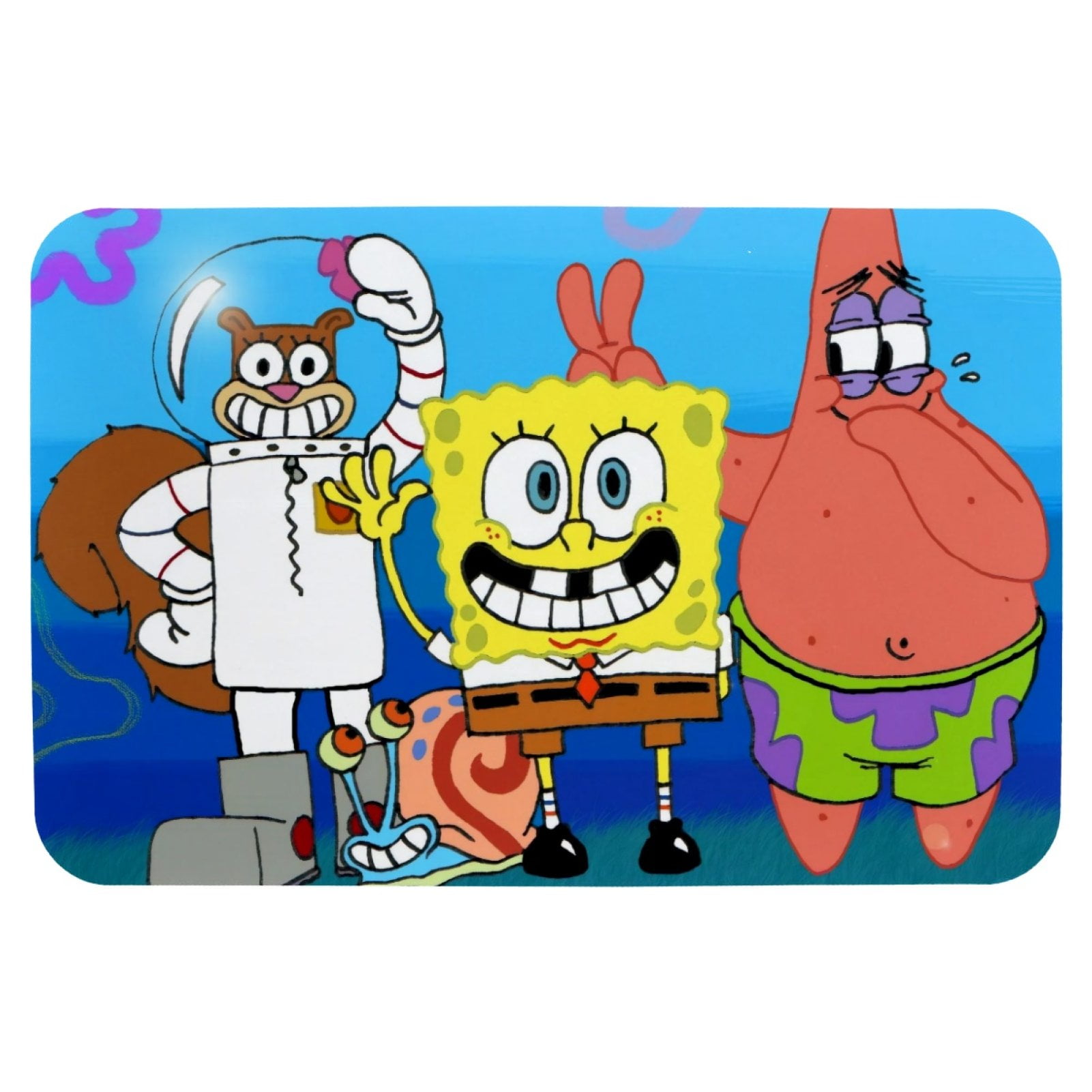 SpongeBob SquarePants Technology FabricFloor Mats Water Absorbent ...