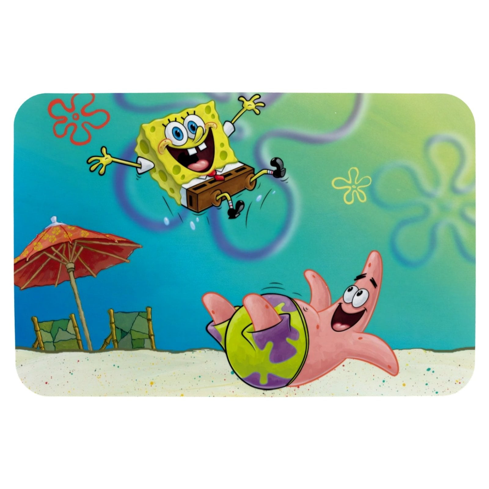 SpongeBob SquarePants Technology FabricFloor Mats Water Absorbent ...