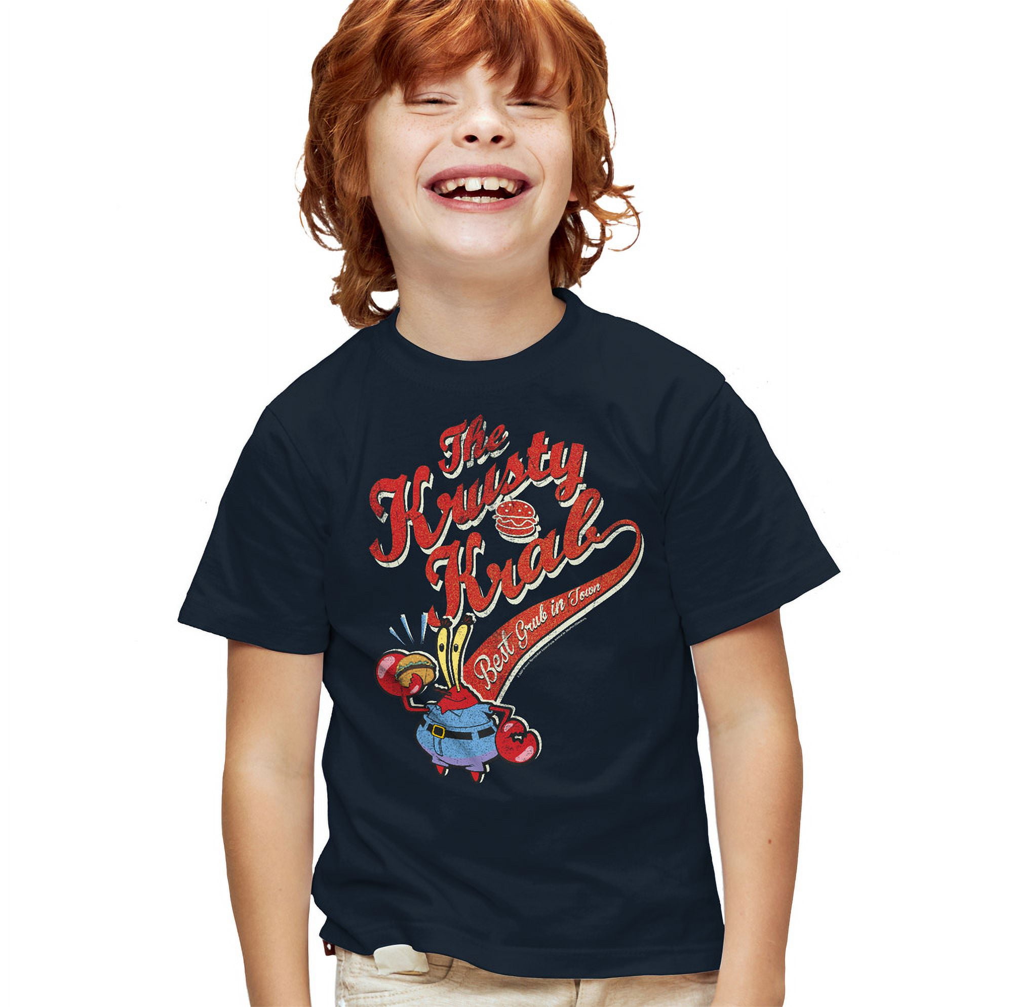 SpongeBob SquarePants The Krusty Krab Kids T Shirt for Youth Boys and ...