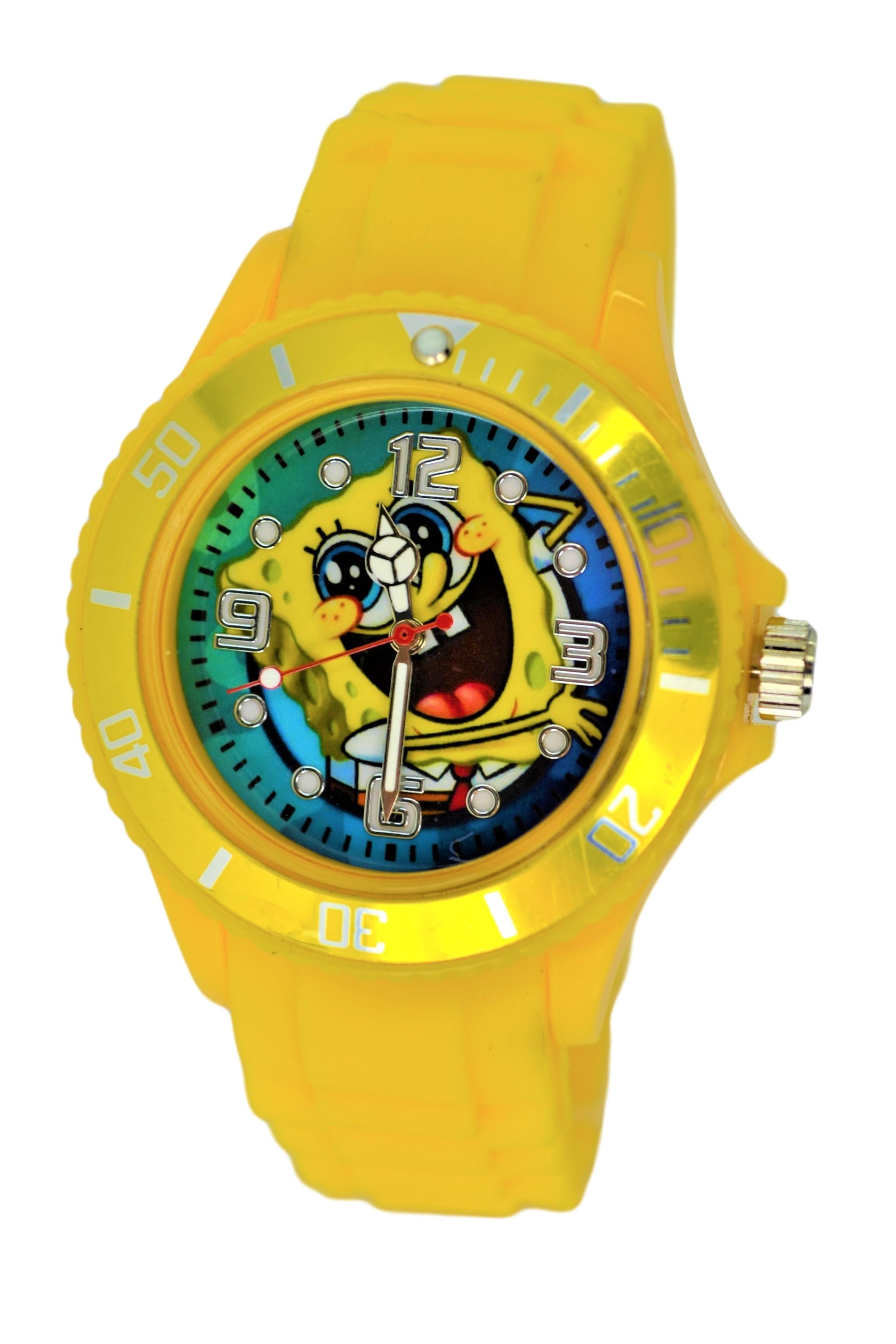 SpongeBob SquarePants by Nickelodeon Unisex 2 mm Silicone Buckle ...