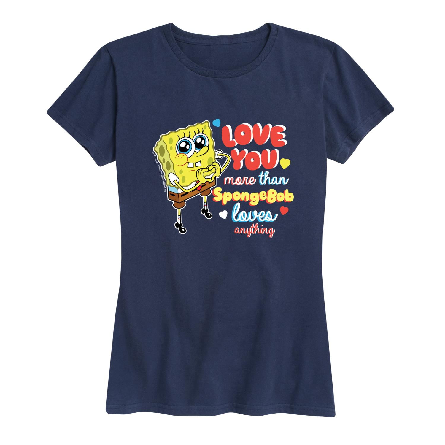 SpongeBob SquarePants - Valentine's Day Merchandise - Women's Short ...