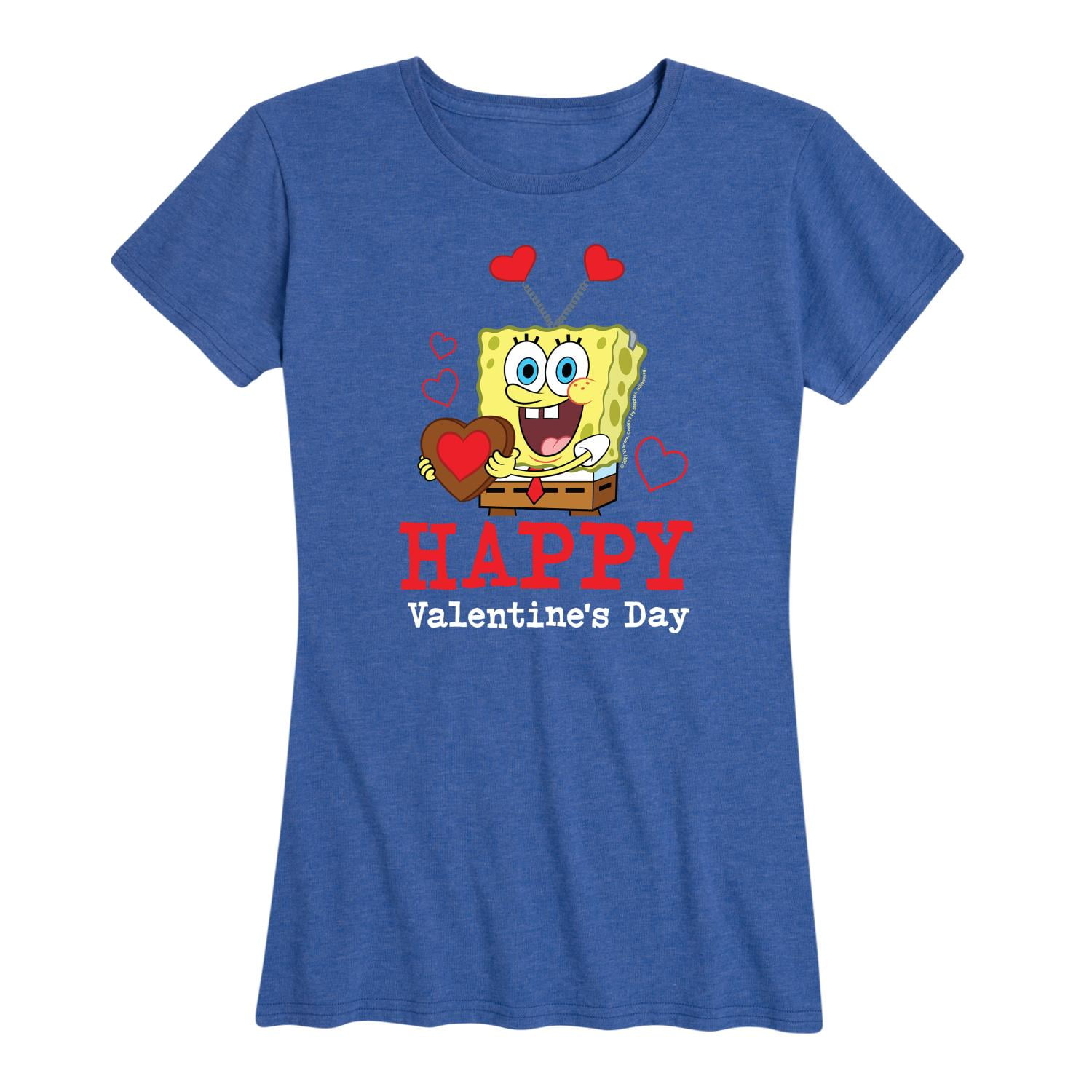 SpongeBob SquarePants - Valentine's Day Merchandise - Women's Short ...