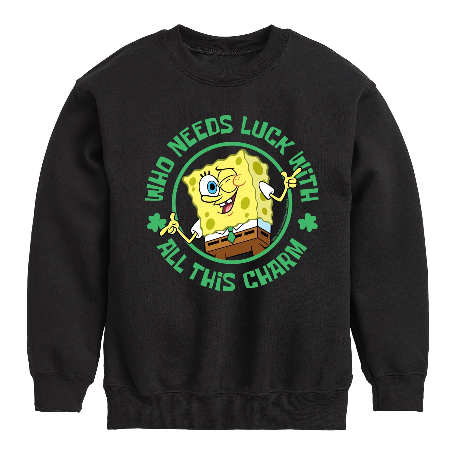 SpongeBob SquarePants - Who Needs Luck With This Charm - Toddler And ...