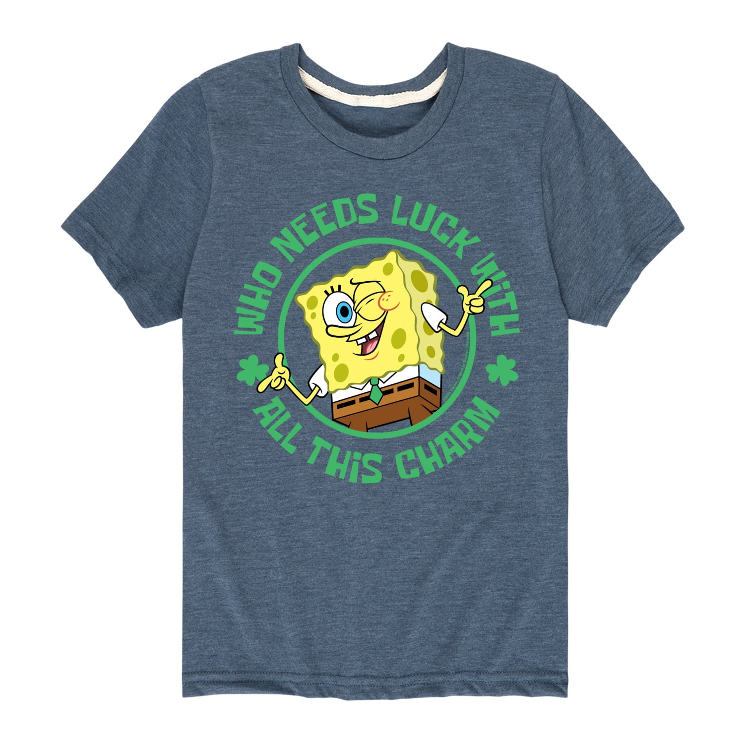 SpongeBob SquarePants - Who Needs Luck With This Charm - Toddler And ...