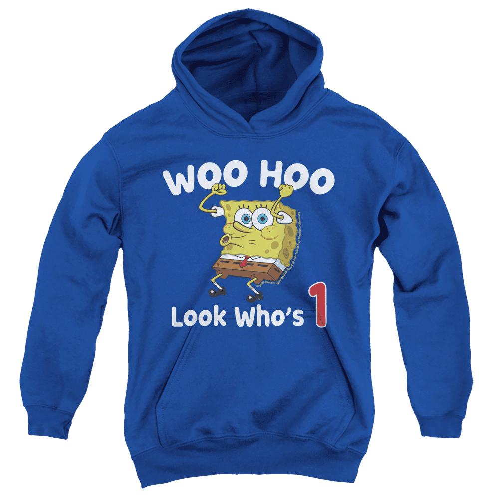 SpongeBob SquarePants Woo Hoo Birthday - Youth Hoodie - Walmart.com