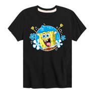 SpongeBob SquarePants Boys Short Sleeve T-Shirt - Spongebob, Patrick ...