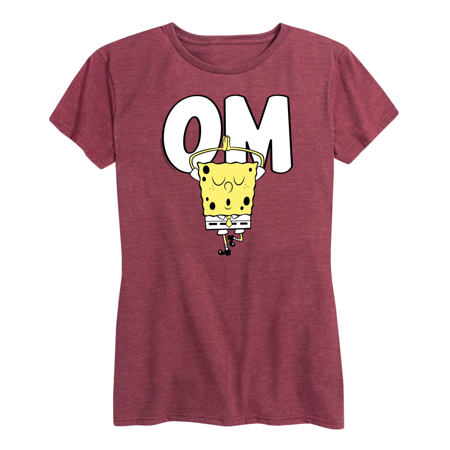 SpongeBob SquarePants - Yoga Pants - Women's Short Sleeve Graphic T ...