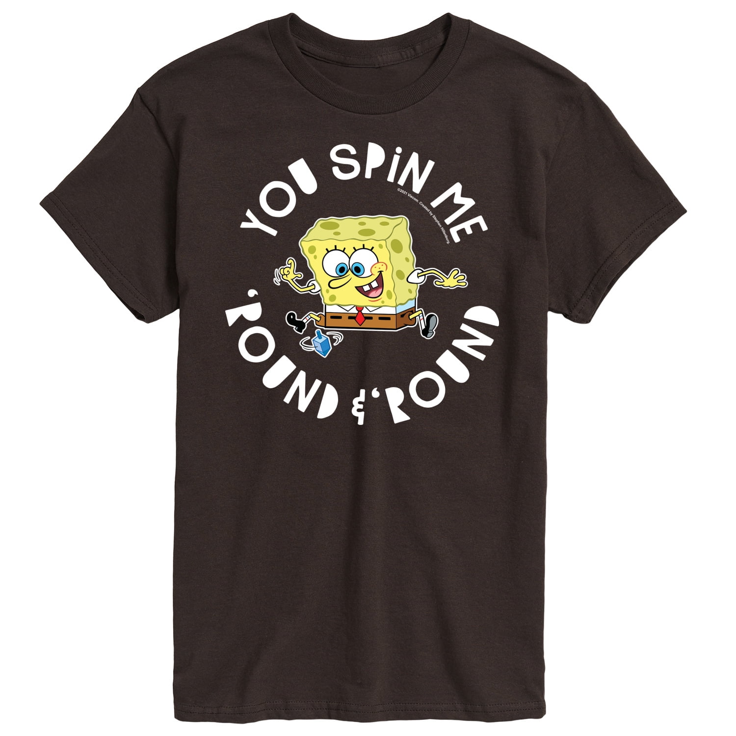 SpongeBob SquarePants - You Spin Me Round And Round Hanukkah - Men's ...