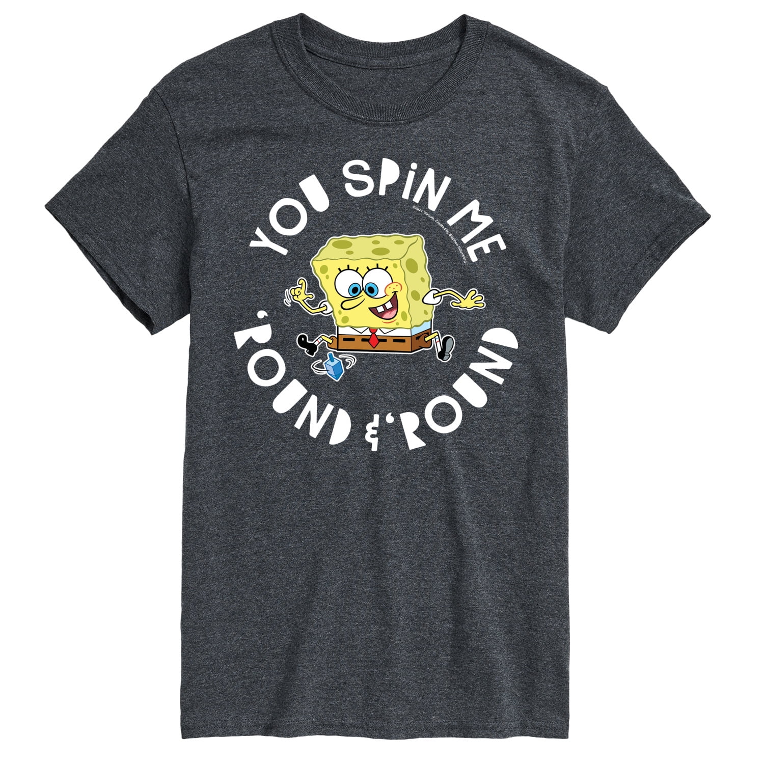 SpongeBob SquarePants - You Spin Me Round And Round Hanukkah - Men's ...