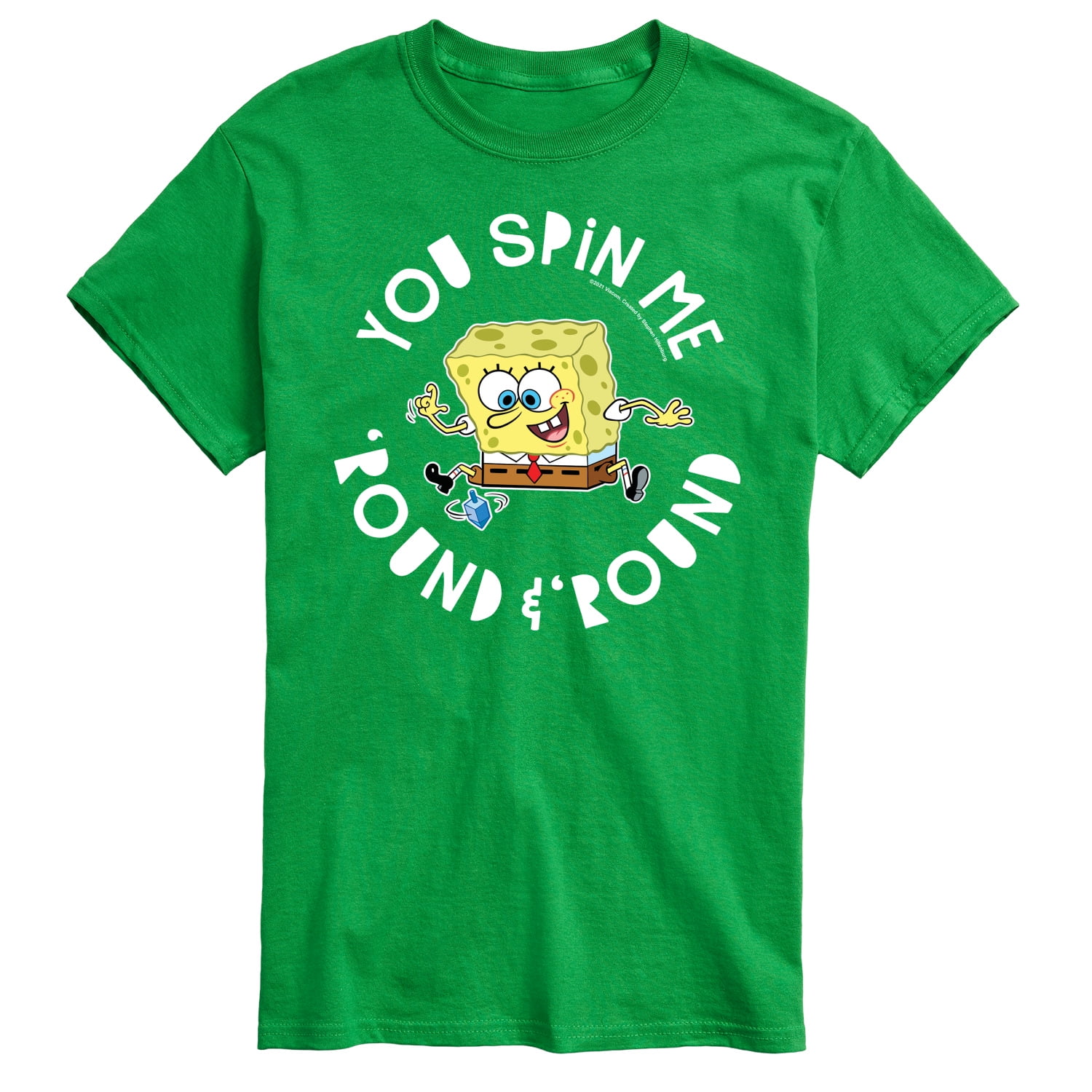 SpongeBob SquarePants - You Spin Me Round And Round Hanukkah - Men's ...